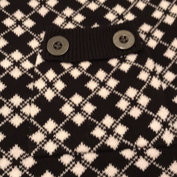 Style & Co. | Dresses | Nwt Style Co Blackwhite Diamond Pattern Dress ...